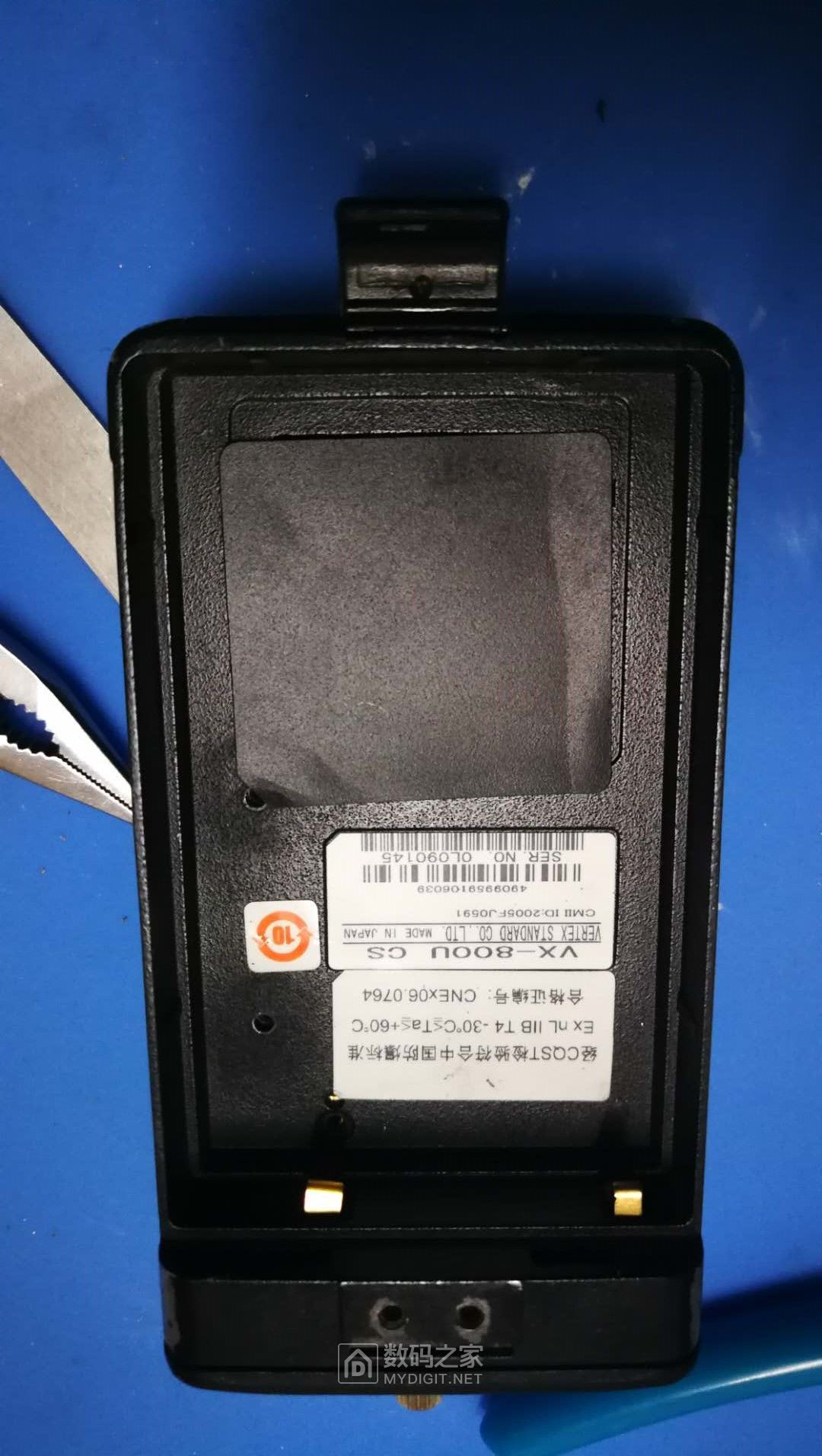 新人新版第一帖~拆解威泰克斯VX-800U对讲机 - 拆机乐园 数码之家