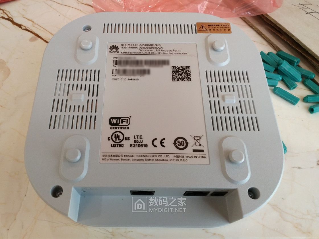 华为AP4050DN-S 企业无线AP拆机 - 拆机乐园 数码之家