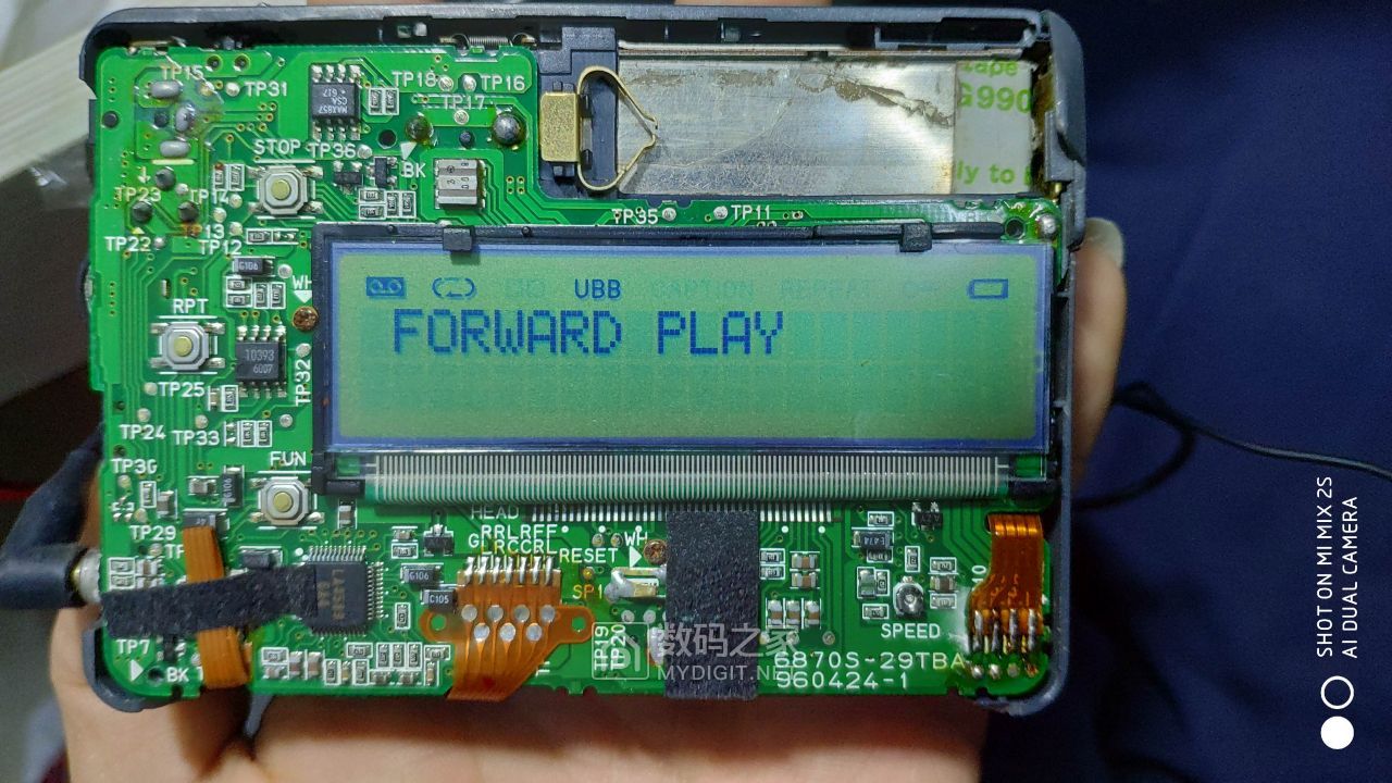 韩国高士达磁带随身听拆解（GoldStar AHA-C680） - 拆机乐园 数码之家