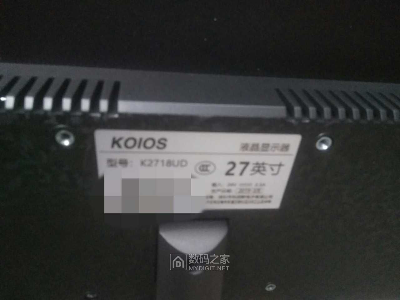 国货性价比最高的4K IPS HDR显示器Koios K2718UD，3月份刚出厂还热乎的到手即拆 - 拆机乐园 数码之家