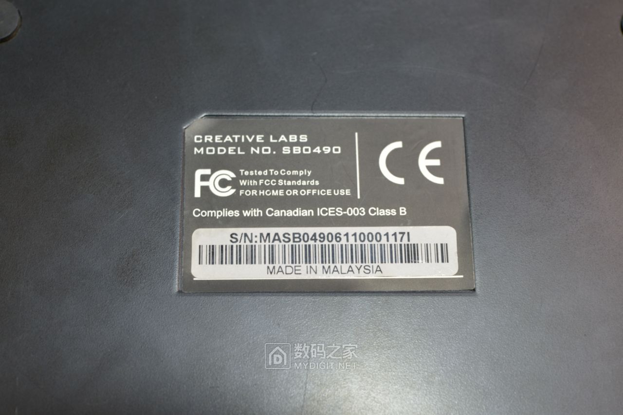 创新sb0490 usb外置声卡拆解 - 拆机乐园 数码之家