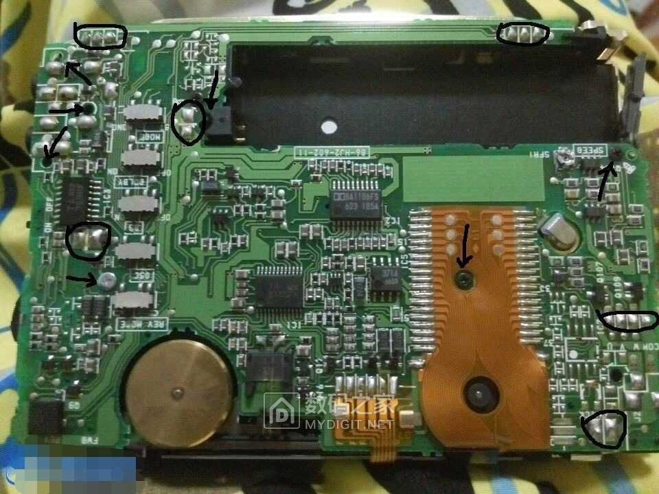 爱华JX959磁带随身听换皮带 - 拆机乐园 数码之家