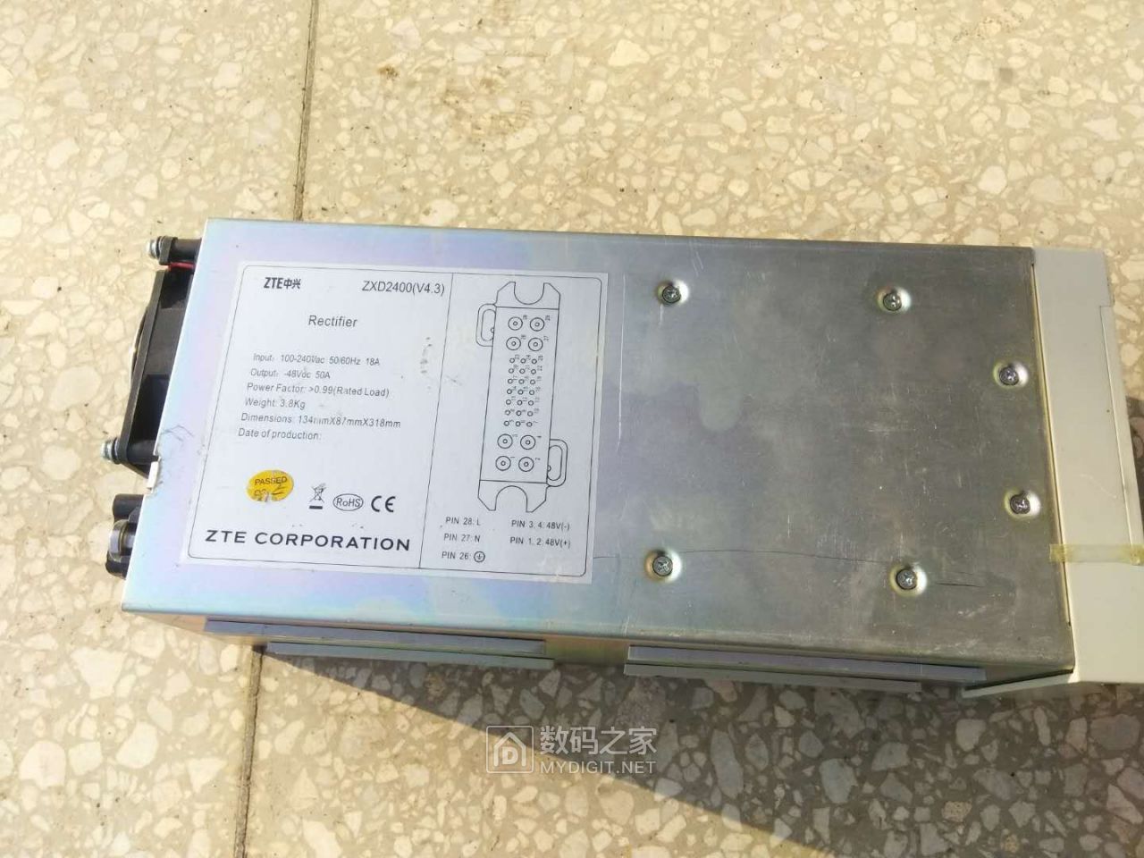 中兴ZXD2400(V4.3)48V50A电源 - 数码交易区 数码之家