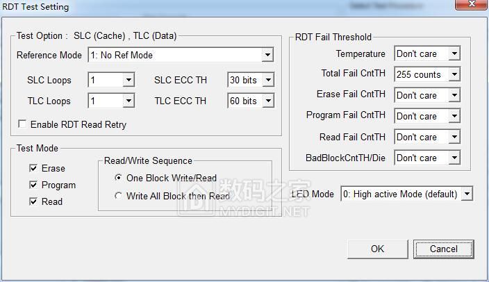 SM2258xt 开卡跑rdt成功，但跑圈数据不理想 - SSD存储技术 数码之家