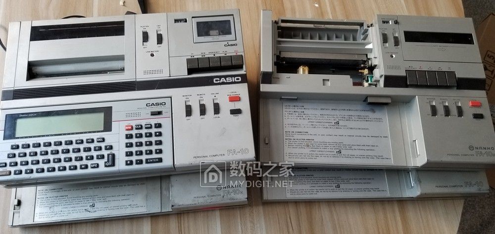 【怀旧便携计算机】【三】 CASIO FA-10 配件 - 硬件博物馆 数码之家