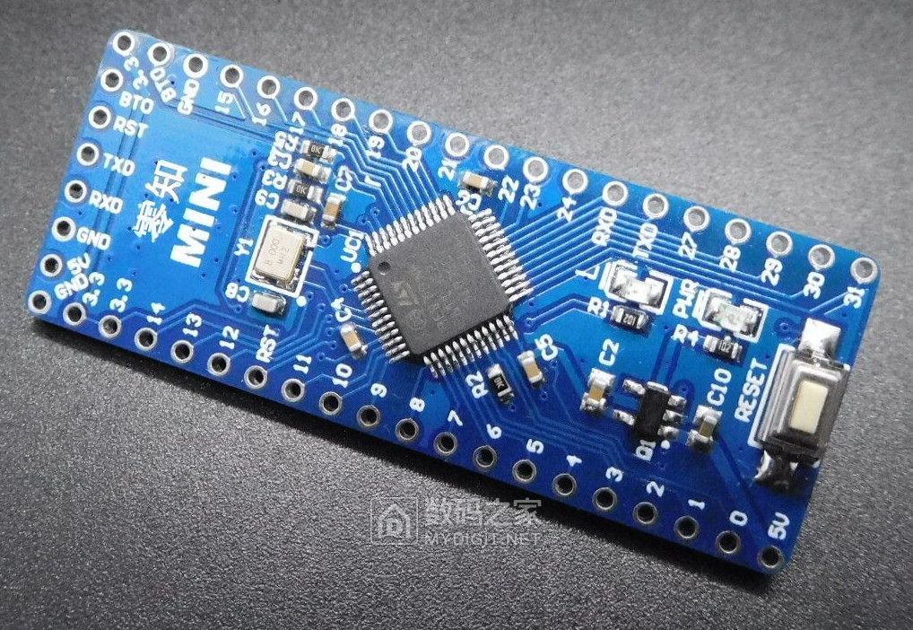超小体积STM32核心Arduino开发板-零知迷你板 - 我爱单片机 数码之家