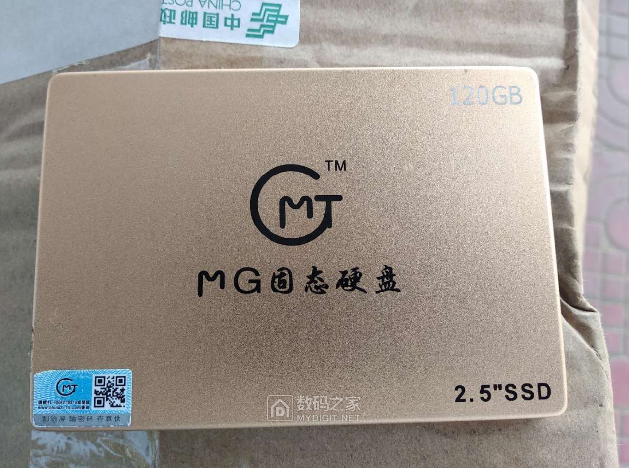 转转捡便宜60包邮收了个MG麦光固态120G，到手拆解测试 - SSD存储技术 数码之家