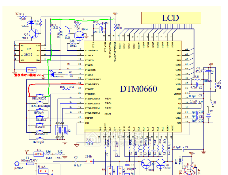 Surpeer AV4等DTM0660方案万用表改造讨论：EEPROM修改与校准 - 仪表谈谈 数码之家