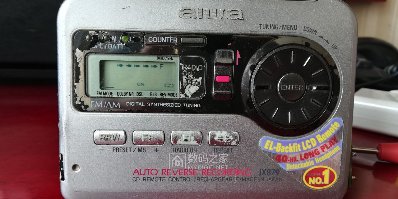 80后的回忆~爱华JX879磁带随身听拆解 - 拆机乐园 数码之家