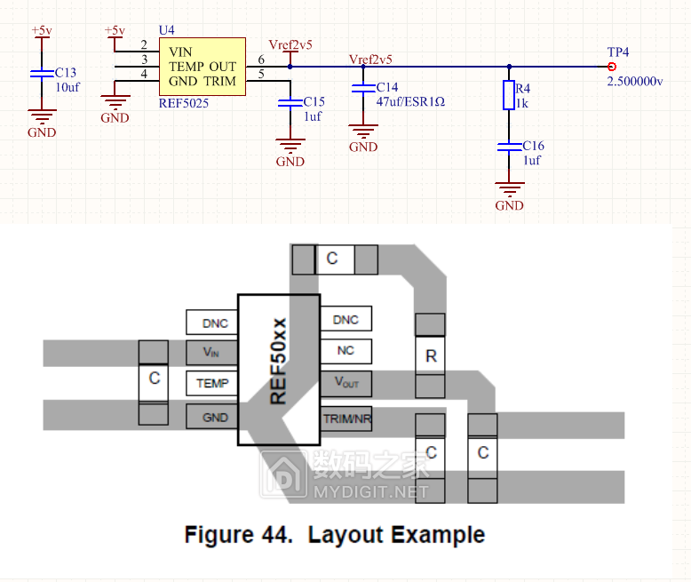 上次有异议的出来啊！REF5025输出不达标！标称精度0.05% 实际0.64 - 电子学堂 数码之家
