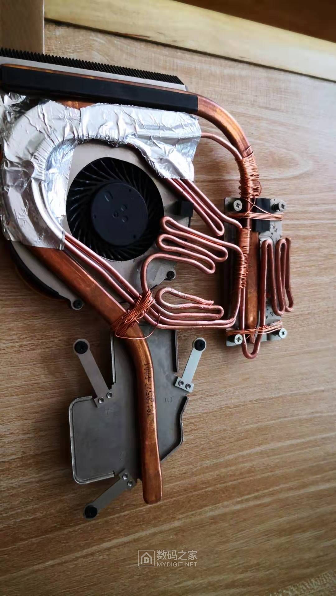 改造笔记本铜管散热器 - 创意DIY 数码之家