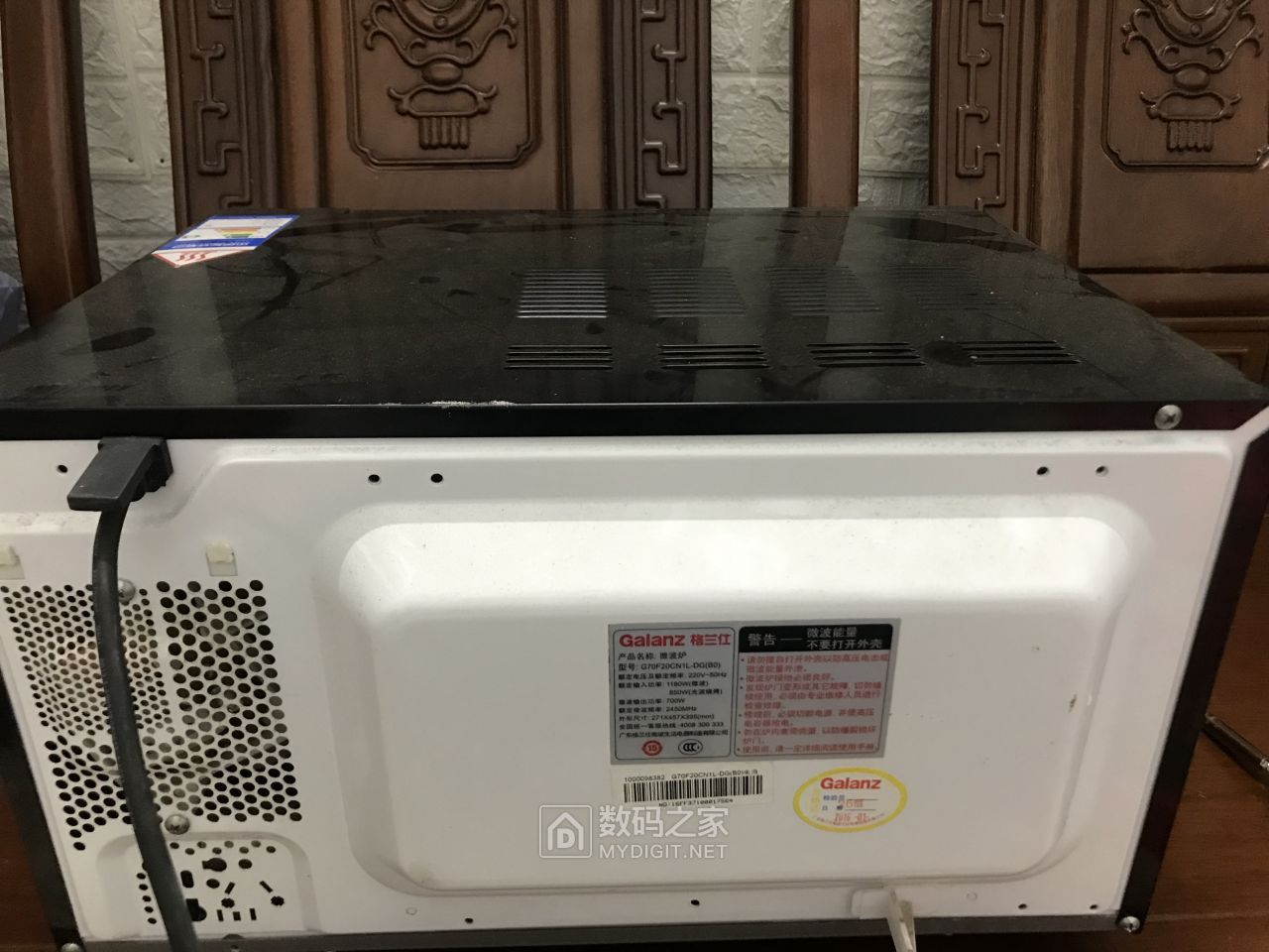 拆修格兰仕G70F20CN1L-DG(B0)微波炉 - 拆机乐园 数码之家