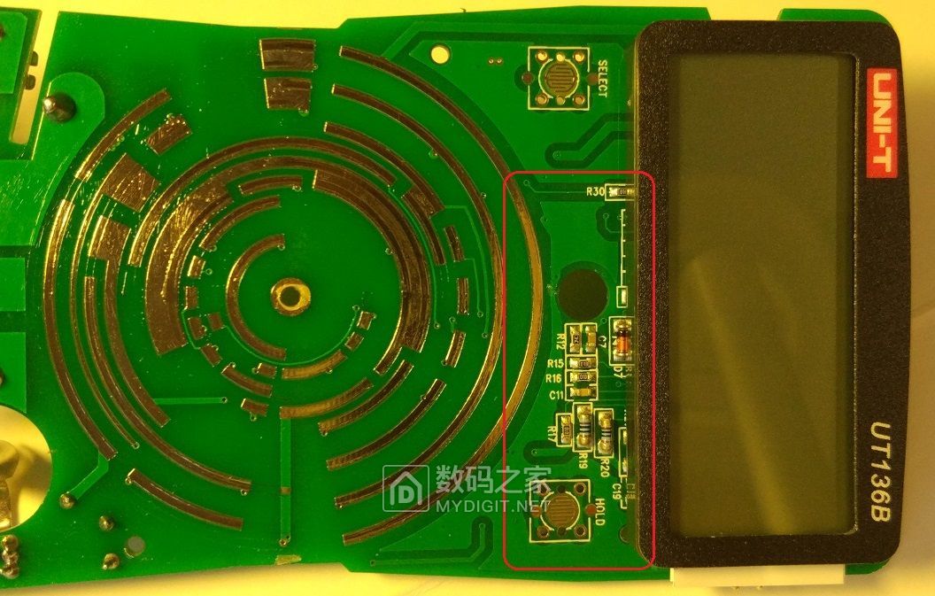 UNI-T UT136B万用表拆解 - 拆机乐园 数码之家