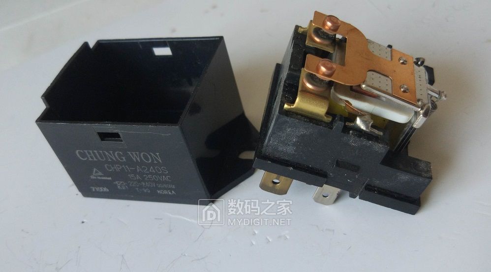 KOREA产CHP11-A240S交流继电器拆解 - 拆机乐园 数码之家