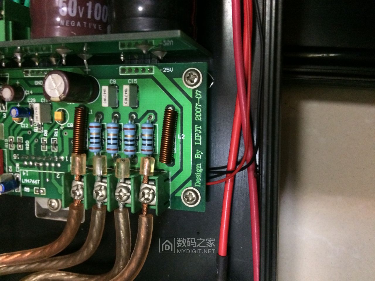 拆一个自己10多年前做的LM4766功放 - 拆机乐园 数码之家