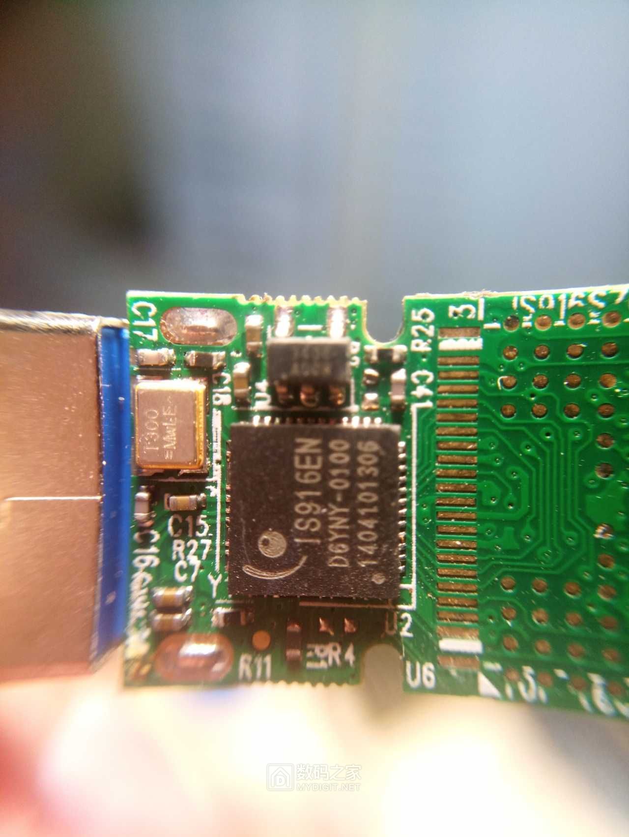 银灿IS916EN主控板跳线 - U盘存储技术 数码之家