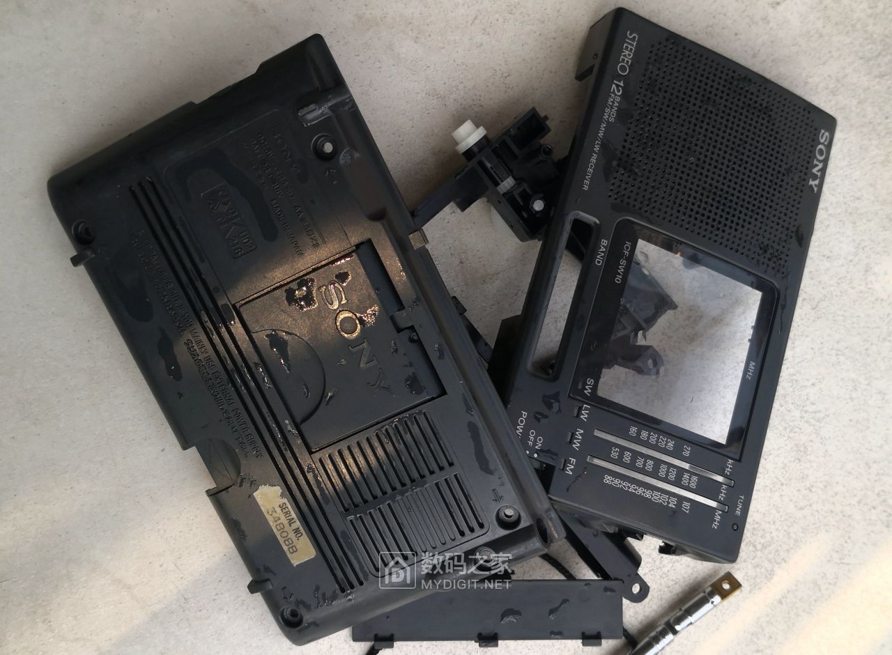 打理sony sw10收音机一台 - 维修达人 数码之家