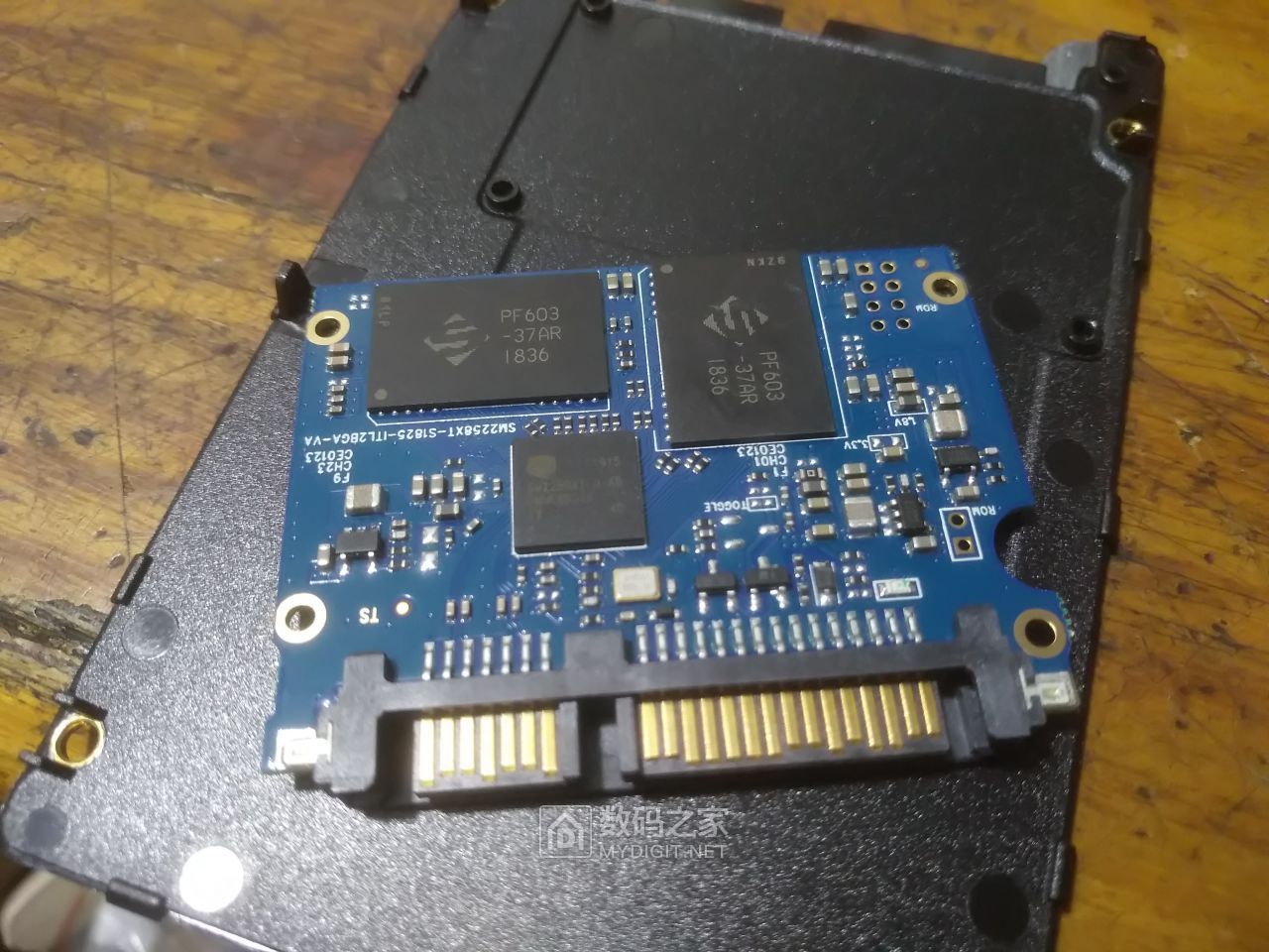 第一次发帖，全网首拆新葵X3-120G固态硬盘（SM2259主控） - 拆机乐园 数码之家