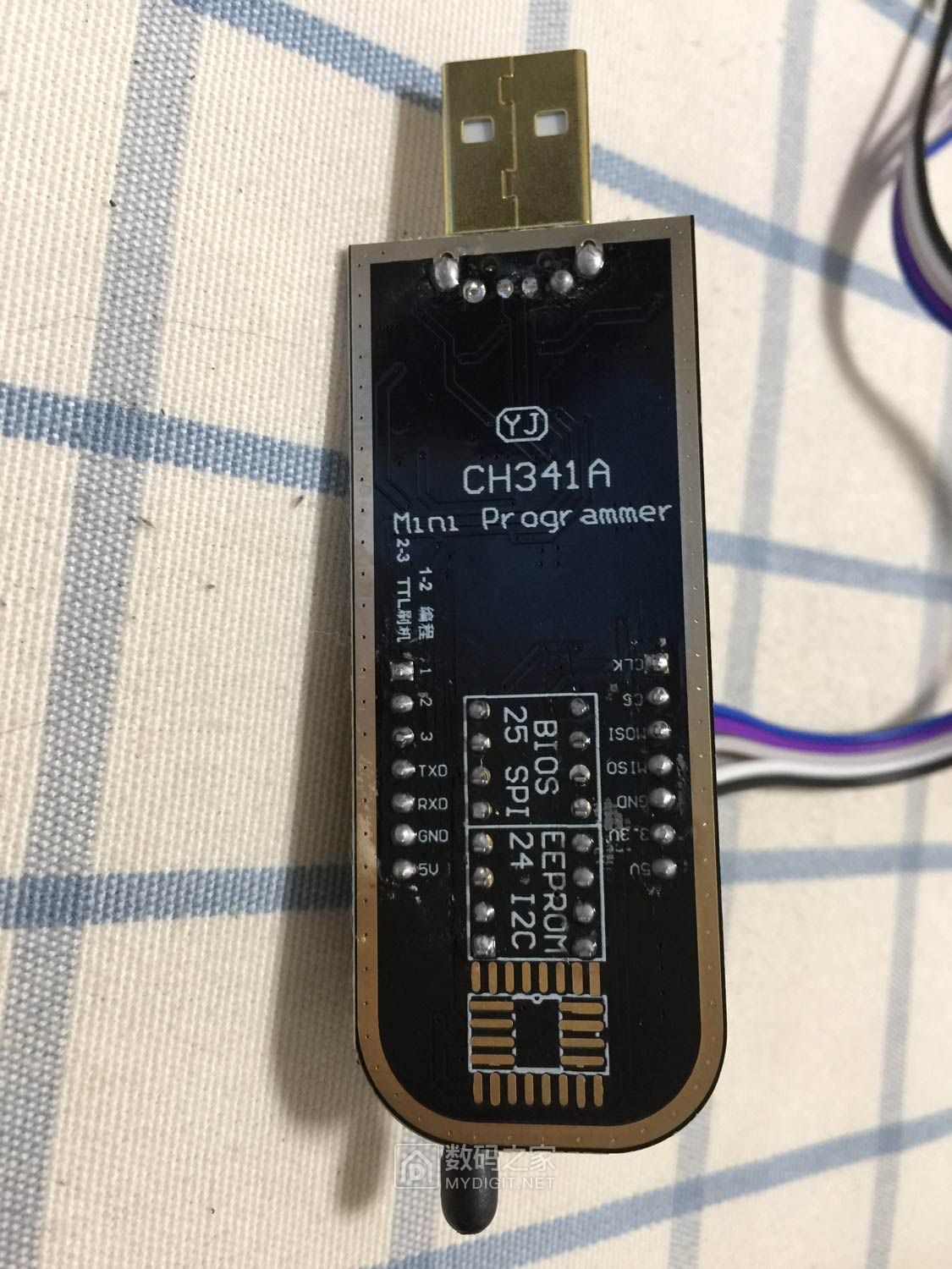 【求助】CH341A或CH340G怎么和RC522接到一起并工作 - 拆机乐园 数码之家
