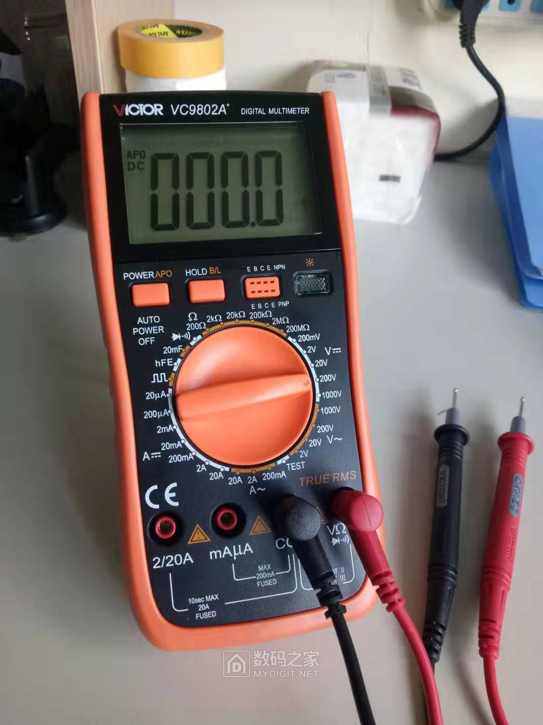 拆最新款胜利VC9802A+ - 拆机乐园 数码之家