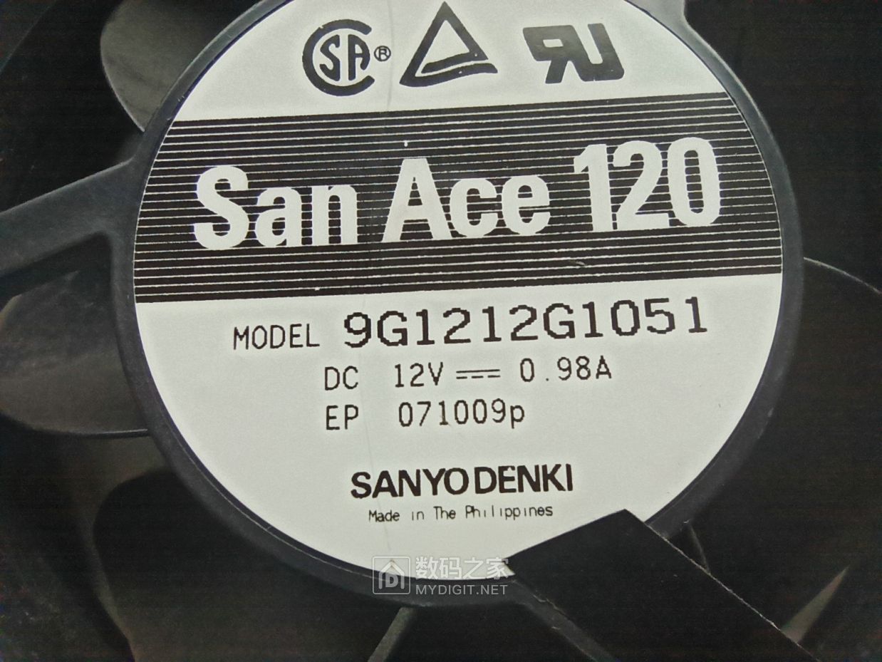 拆解昂贵的三洋电机SanAce120工业级无刷风扇12cm - 拆机乐园 数码之家