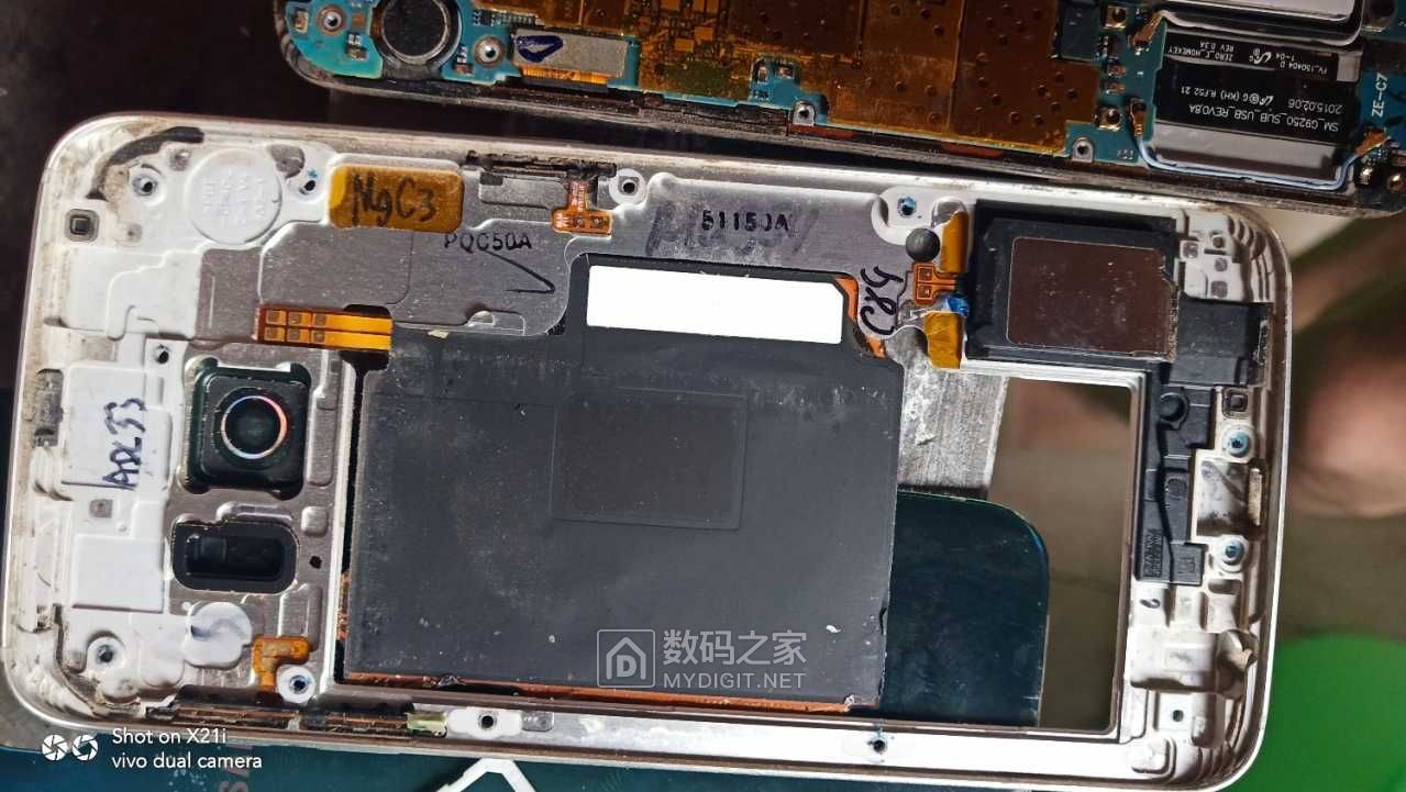 三星S6E手机拆解（SAMSUNG SM-G9250） - 拆机乐园 数码之家