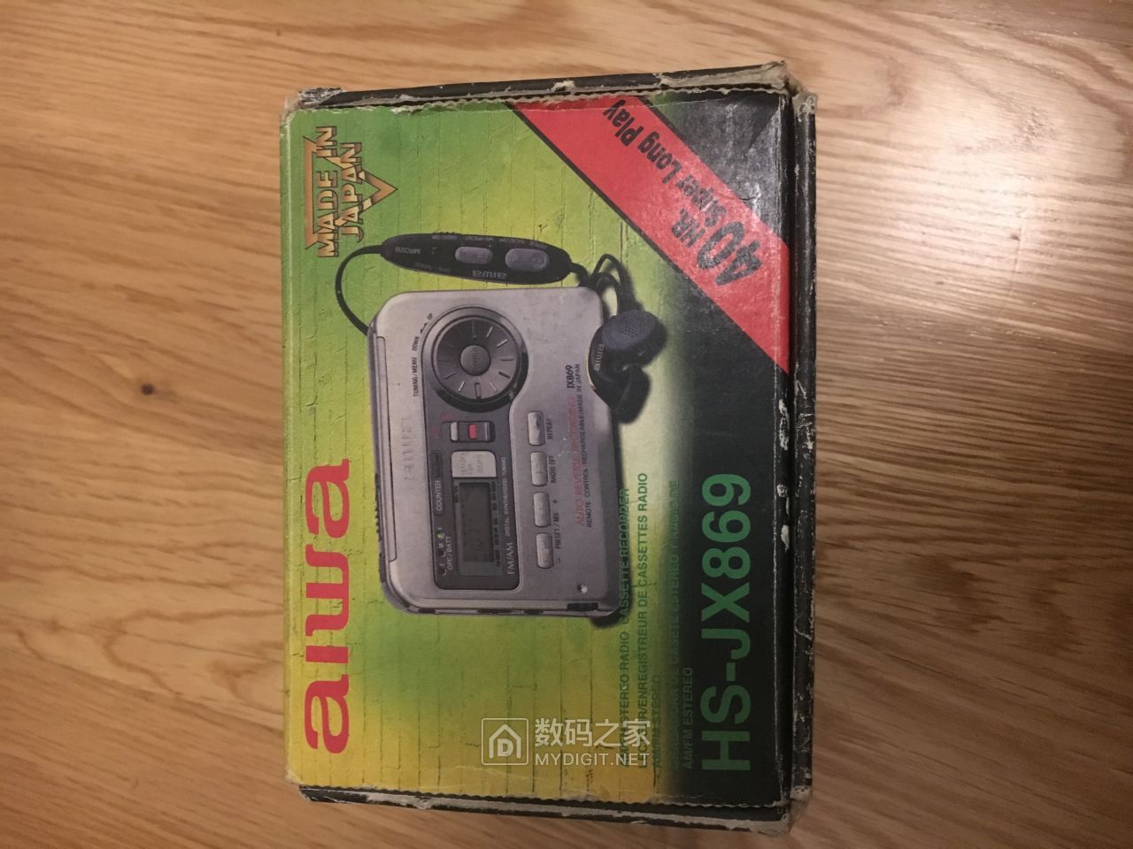 有一段情怀的爱华磁带随身听（Aiwa HS-JX869） - 硬件博物馆 数码之家