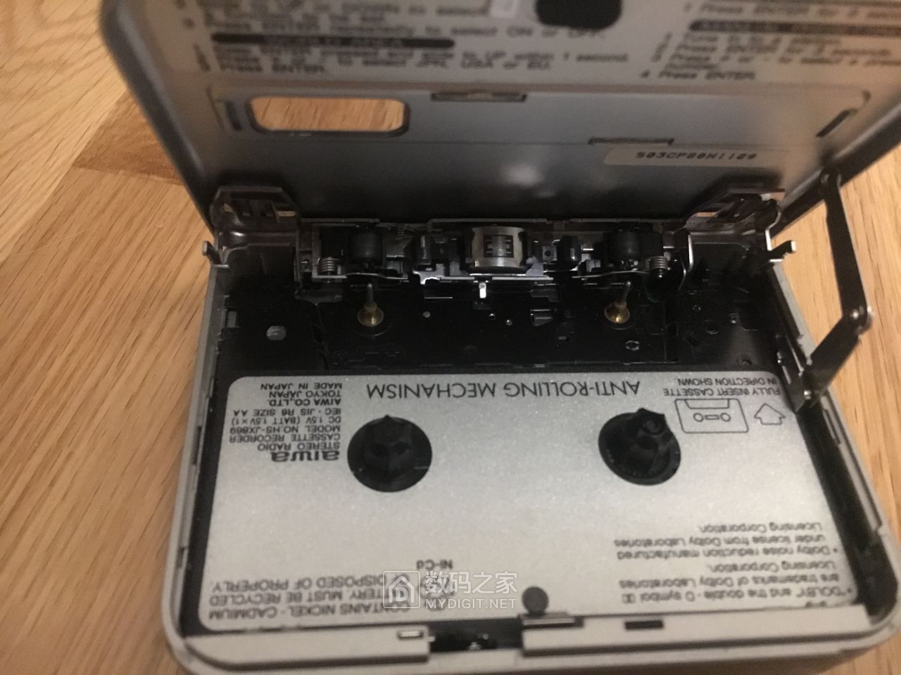 有一段情怀的爱华磁带随身听（Aiwa HS-JX869） - 硬件博物馆 数码之家