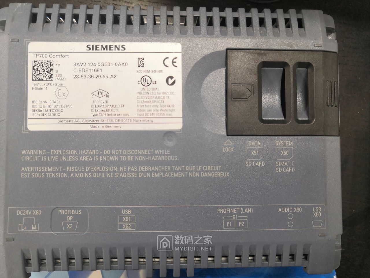 拆西门子TP700 wincc触摸屏 - 拆机乐园 数码之家