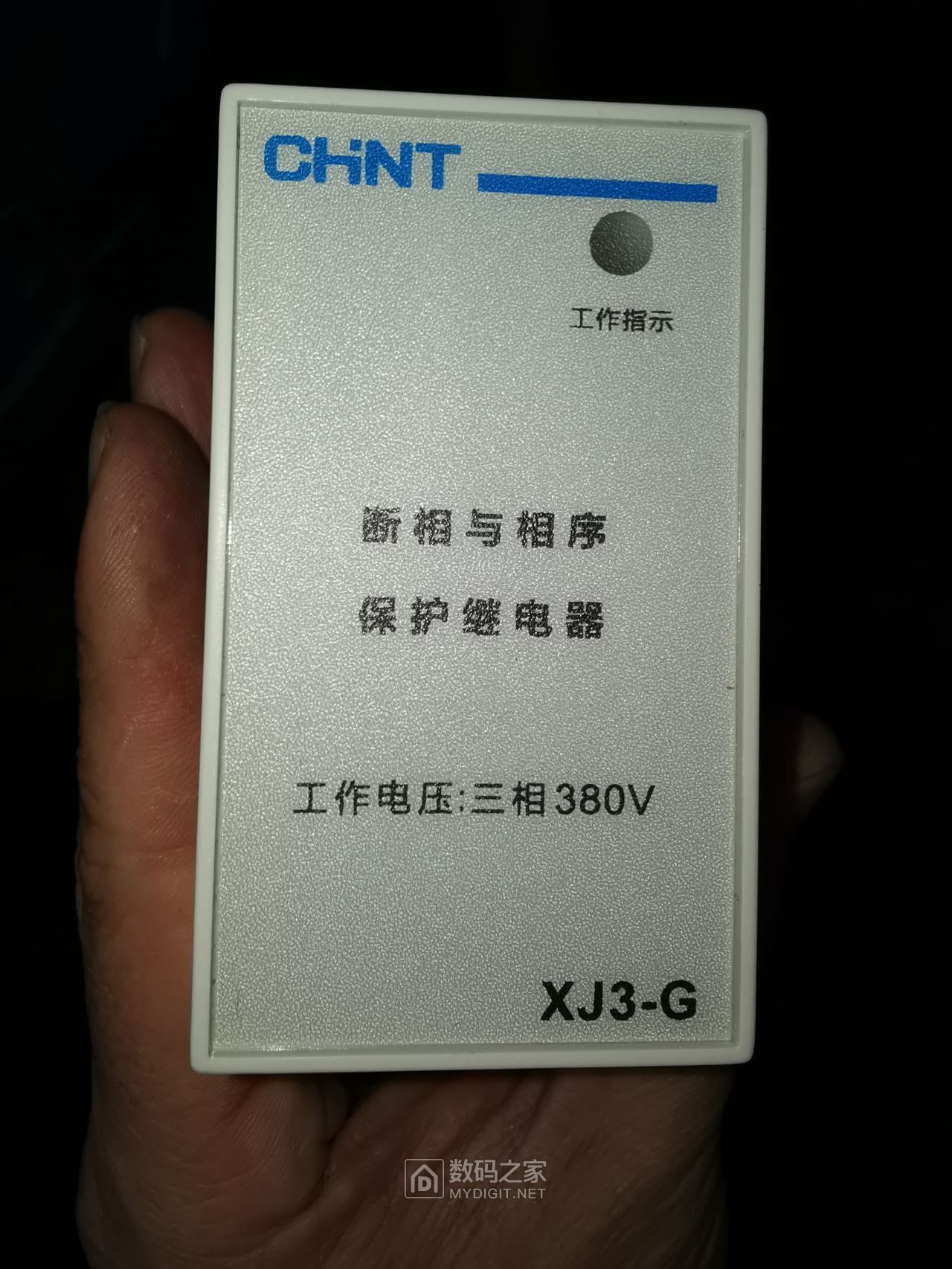 正泰XJ-3G断相相序保护器2018版 - 拆机乐园 数码之家