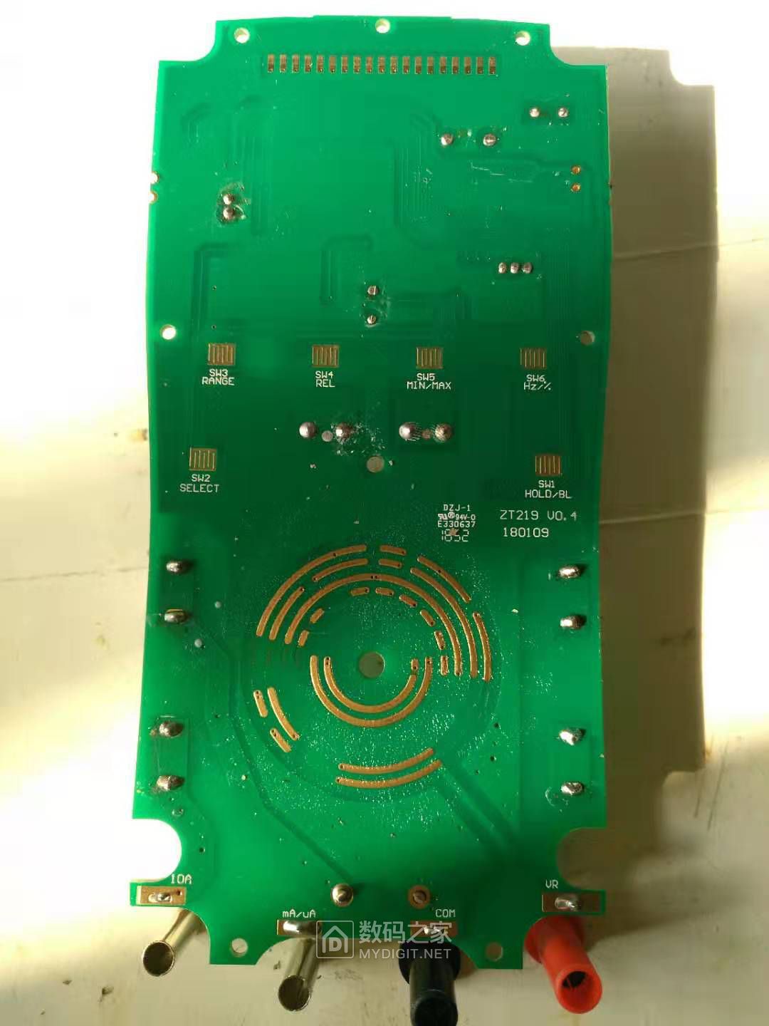 dtm0660方案万用表换晶振提速 - 仪表谈谈 数码之家