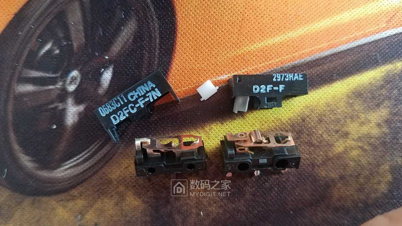 地狱狂蛇；欧姆龙日产灰点D2F-F换下，7N白点还是不错的～ - 拆机乐园 数码之家