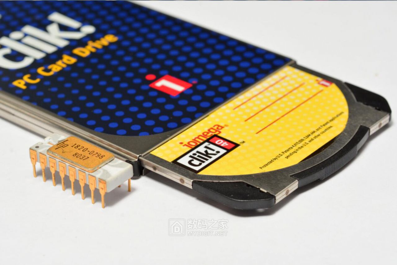 拆解iomega Clik! PC Card，只有5毫米厚的超薄软盘驱动器 - 硬件博物馆 数码之家