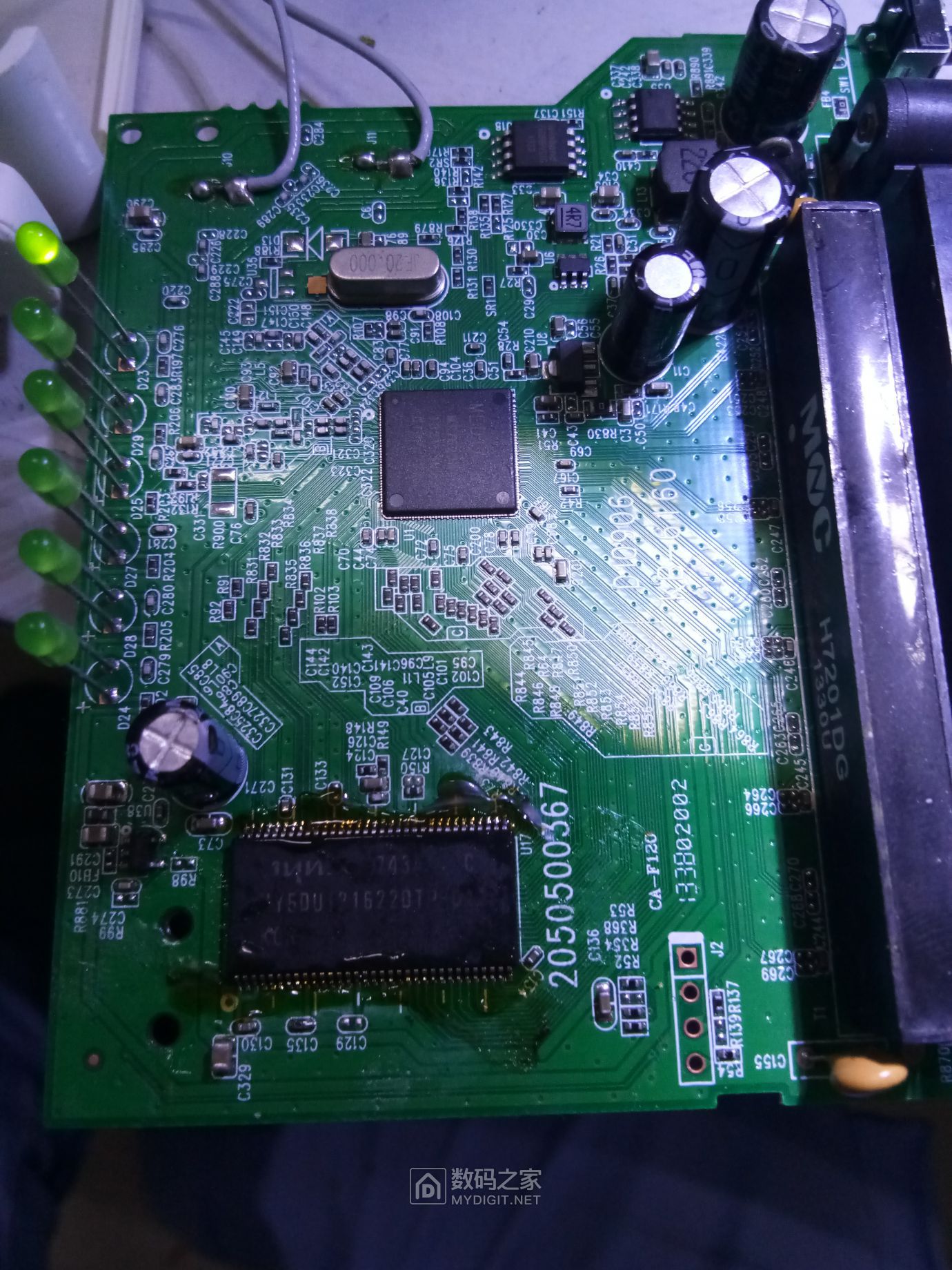 FWR200路由硬改16M闪存+64M内存 刷华硕固件 - WiFi/路由器 数码之家