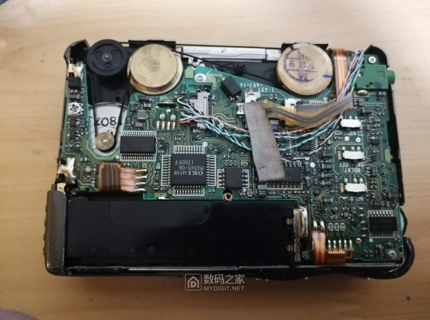 SONY索尼WM-FX70磁带随身听拆解存档 - 拆机乐园 数码之家