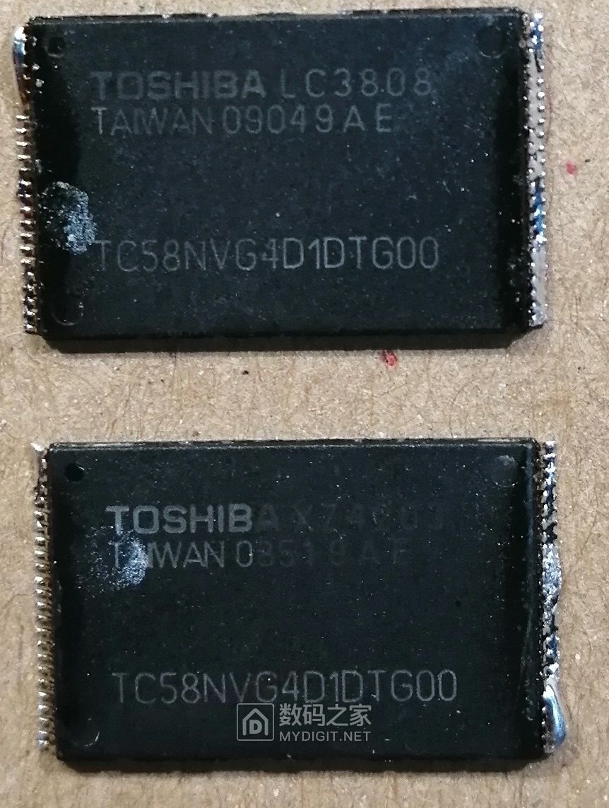 哪位大爷量产过,东芝的闪存,TC58NVG4D1DTG00,能配sk6281吗 - U盘存储技术 数码之家