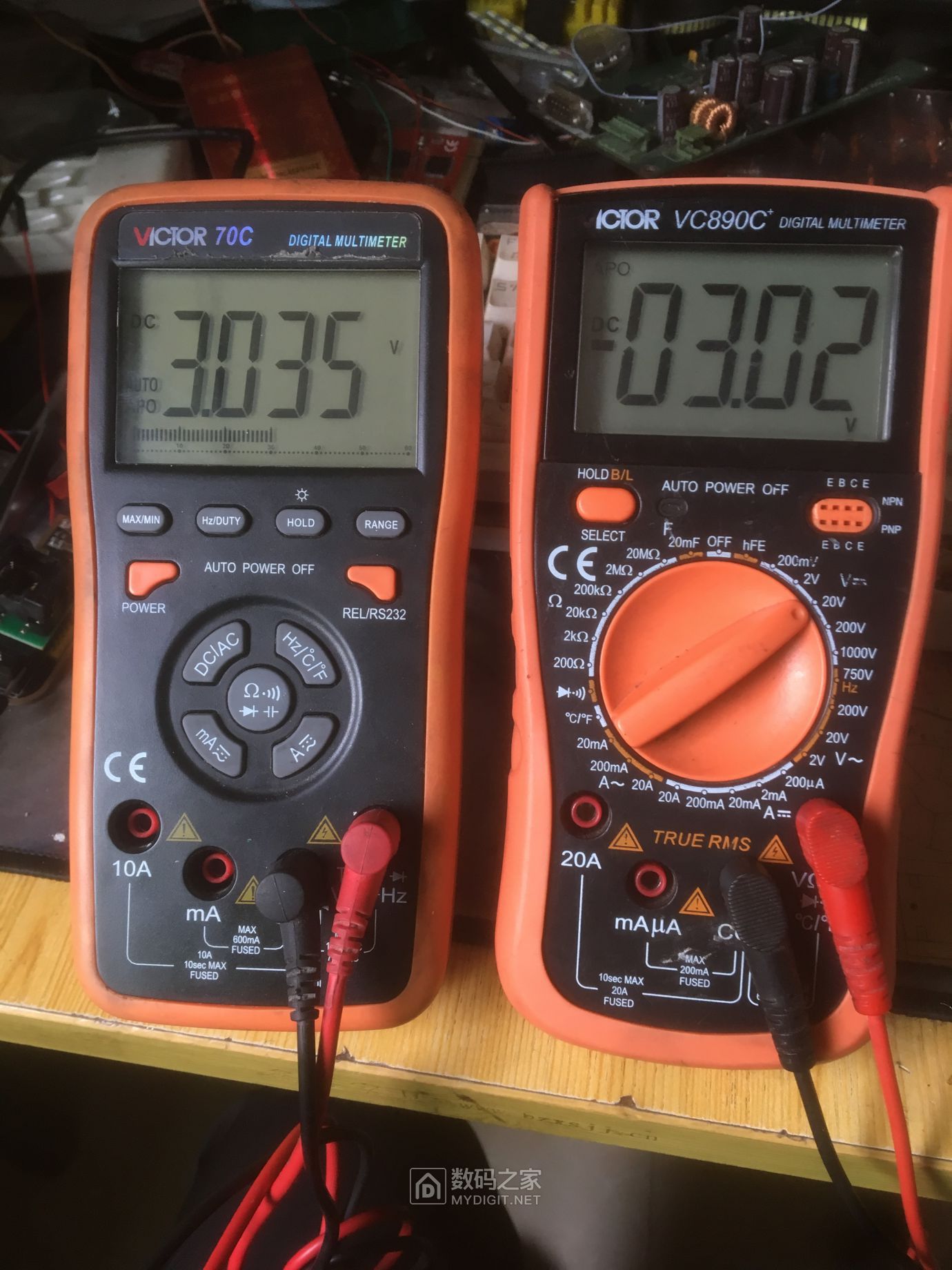 胜利vc890c+拆机加维修 - 拆机乐园 数码之家