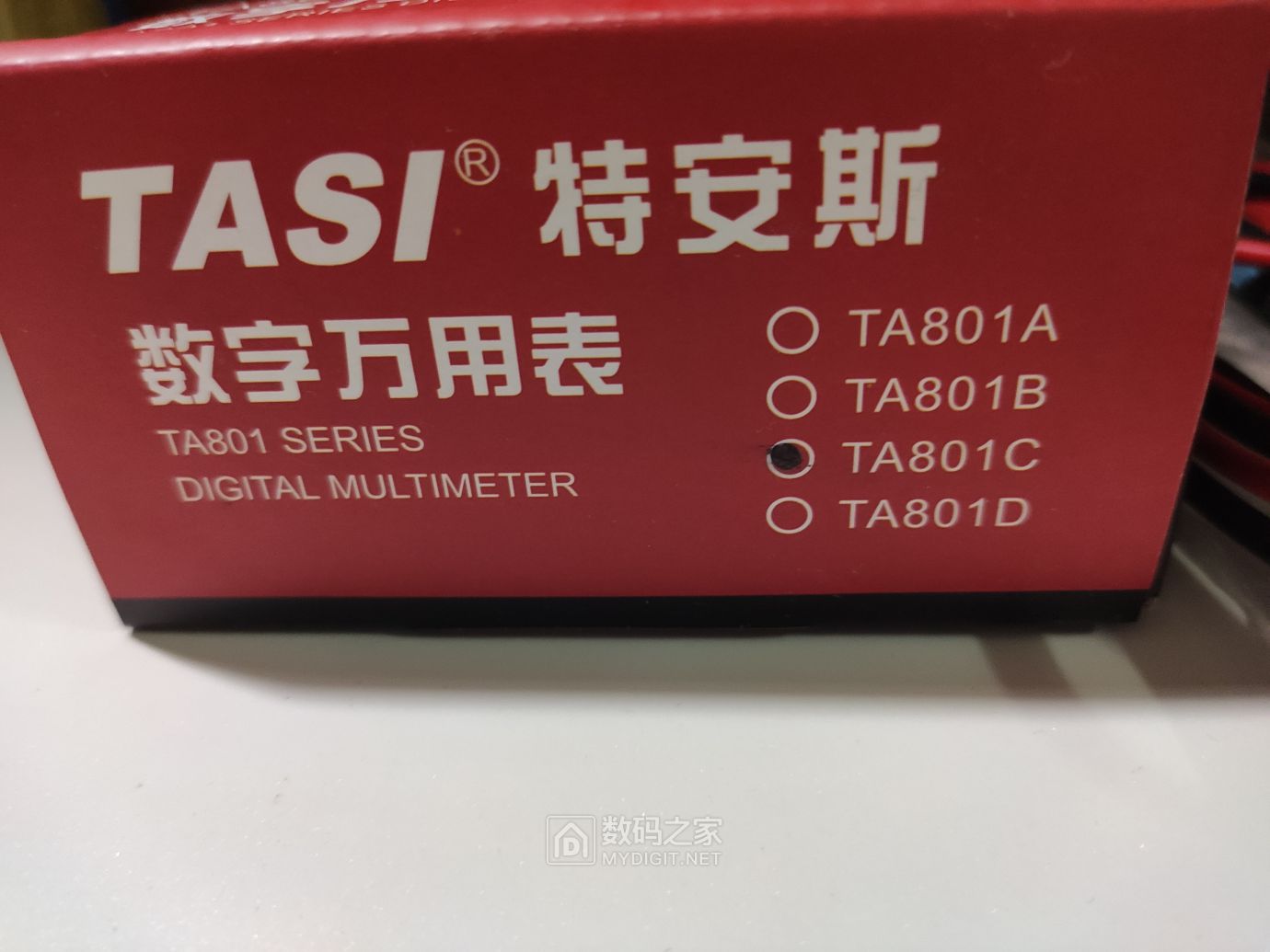 特安斯数字万用表开箱测试（TASI TA801C） - 拆机乐园 数码之家