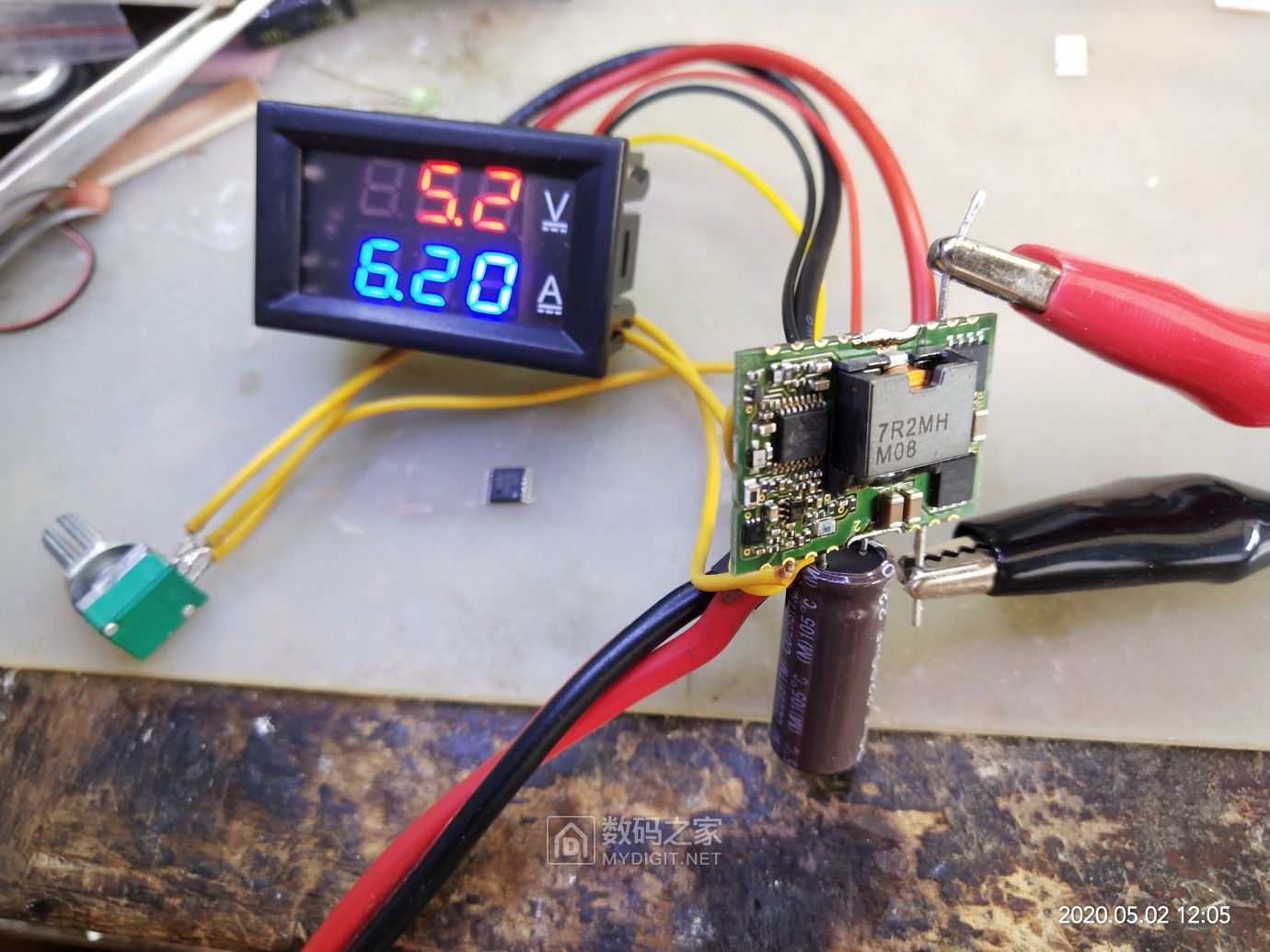 MYSSM01803BESL（TPS40057）改可调稳压 - 创意DIY 数码之家