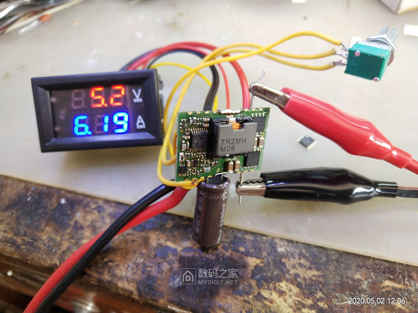 MYSSM01803BESL（TPS40057）改可调稳压 - 创意DIY 数码之家