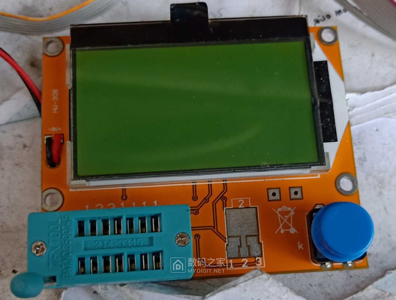 修一个玩具级别的M328晶体管测试仪 - 我爱单片机 数码之家