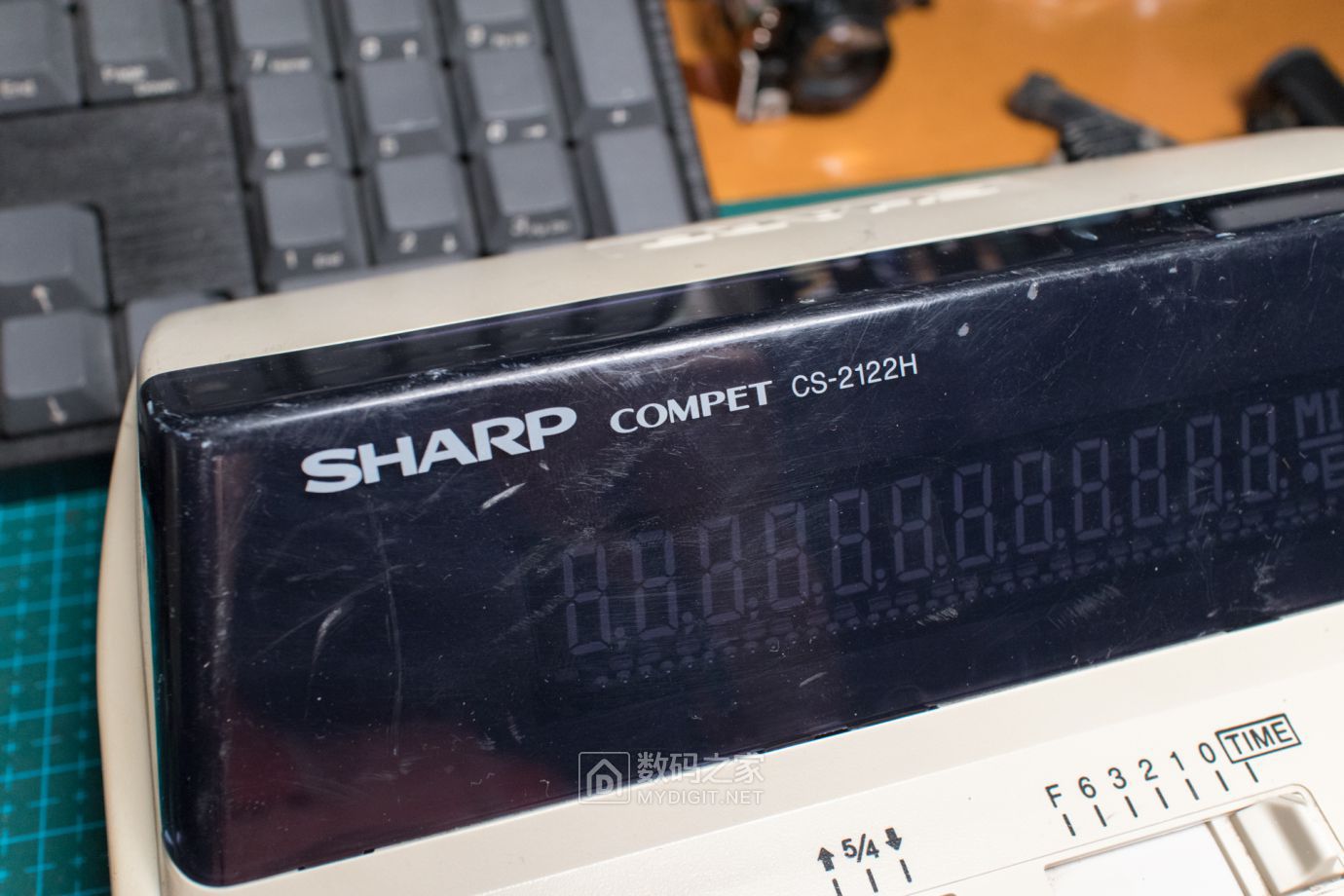 夏普SHARP银行专用荧光计算器CS-2122H拆解（2014年版本） - 拆机乐园 数码之家