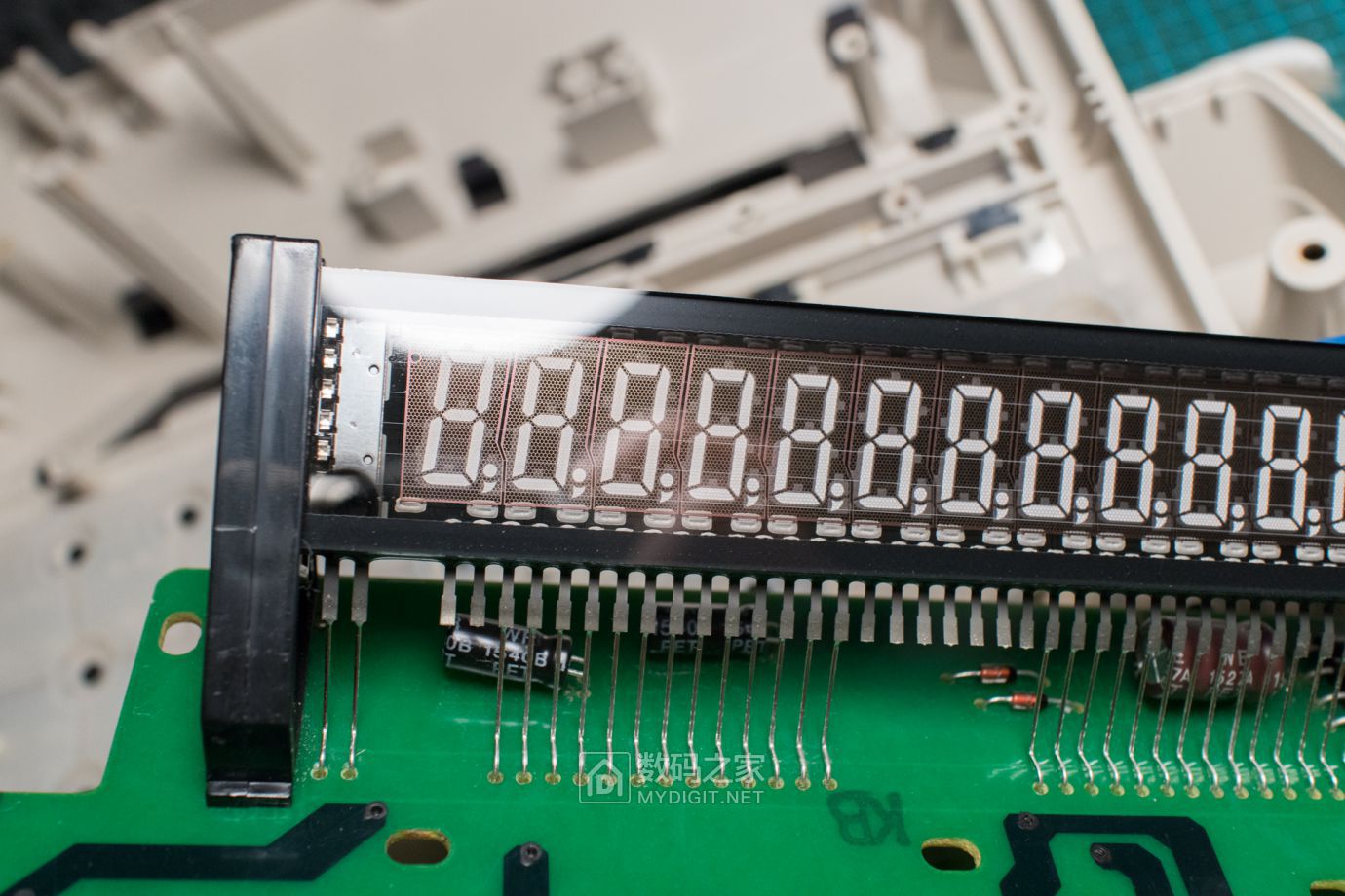 夏普SHARP银行专用荧光计算器CS-2122H拆解（2014年版本） - 拆机乐园 数码之家