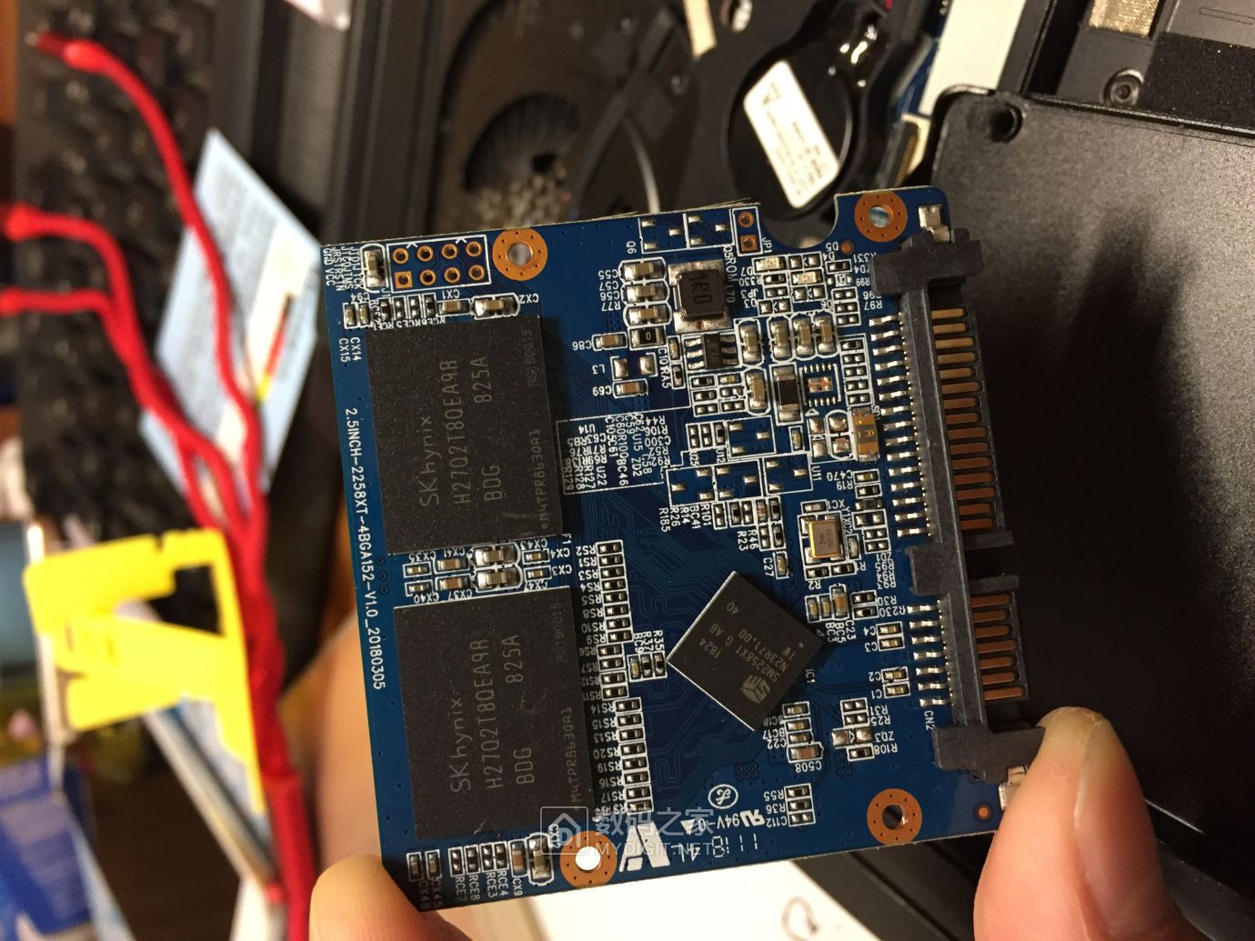 H27Q2T8QEA9R 拆一个金泰克的S300 480G固态（喜闻乐见的2258XT + 海力士） - SSD存储技术 数码之家