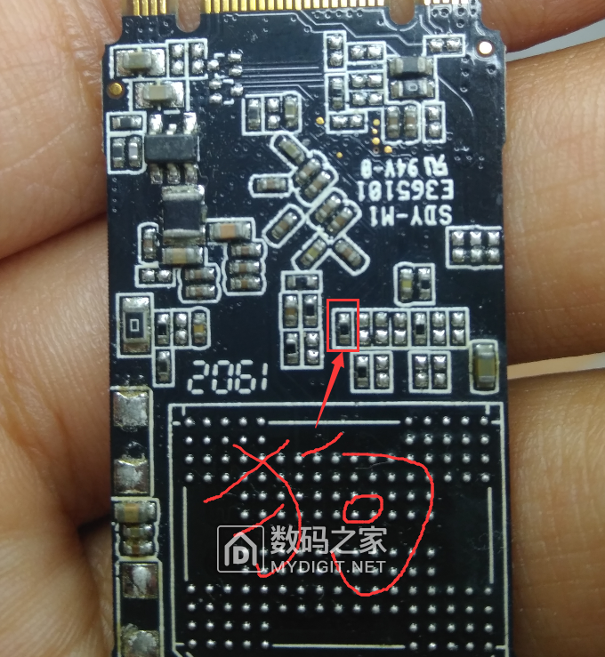 GPIO Check fail (18)/(3C.01)？2258XT NGFF的板子 - SSD存储技术 数码之家