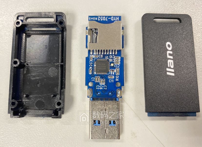 又发现一个可以加写保护开关的绿巨能USB3.0读卡器：GL3224 - U盘存储技术 数码之家