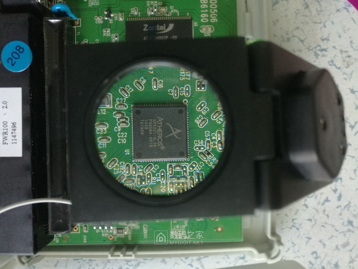 拆机fast的150m无线宽带路由器：fwr100 - WiFi/路由器 数码之家