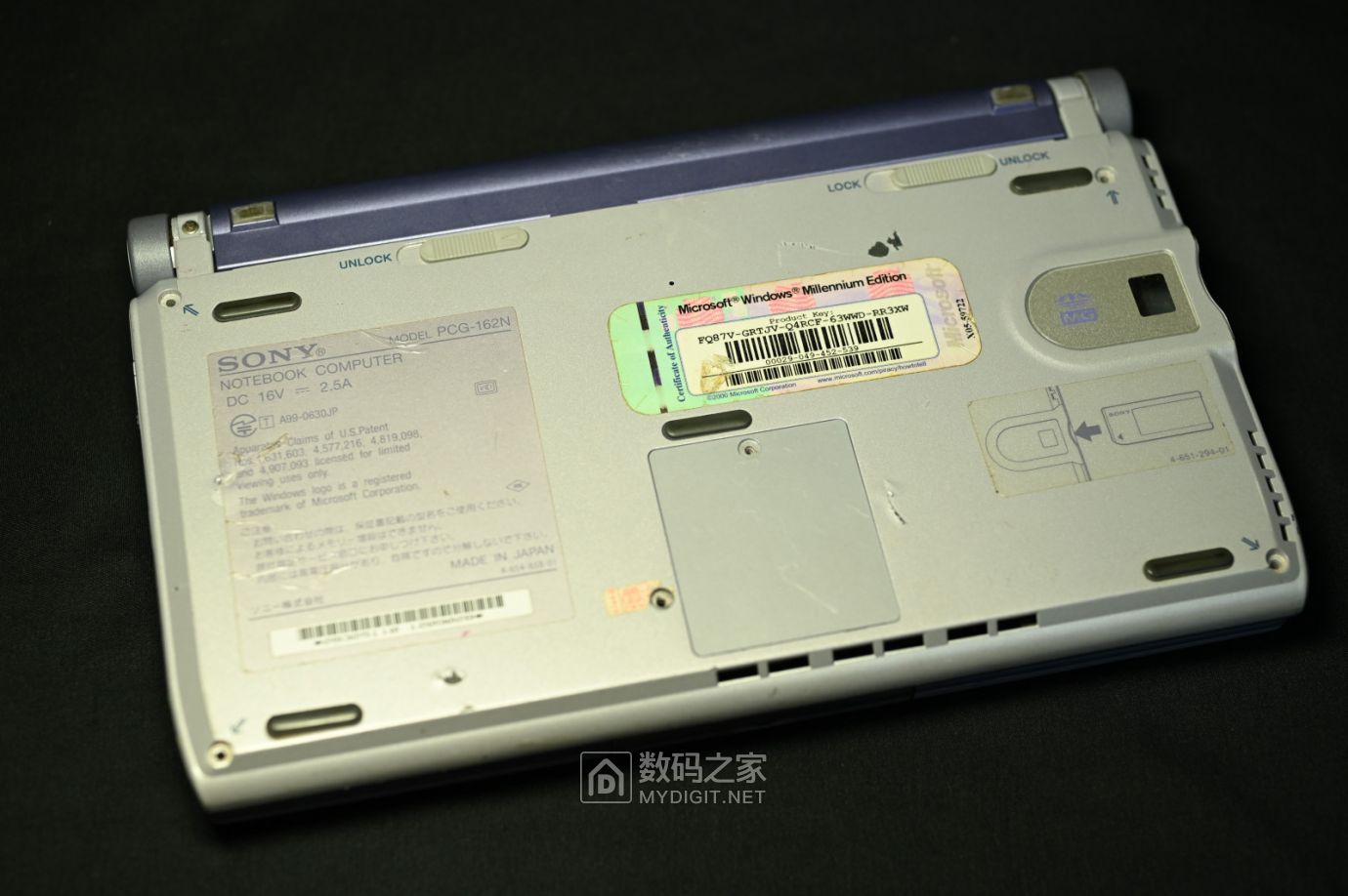 捡垃圾翻车,拆解20年前的Sony PCG-C1VS/BW笔记本 - 拆机乐园 数码之家