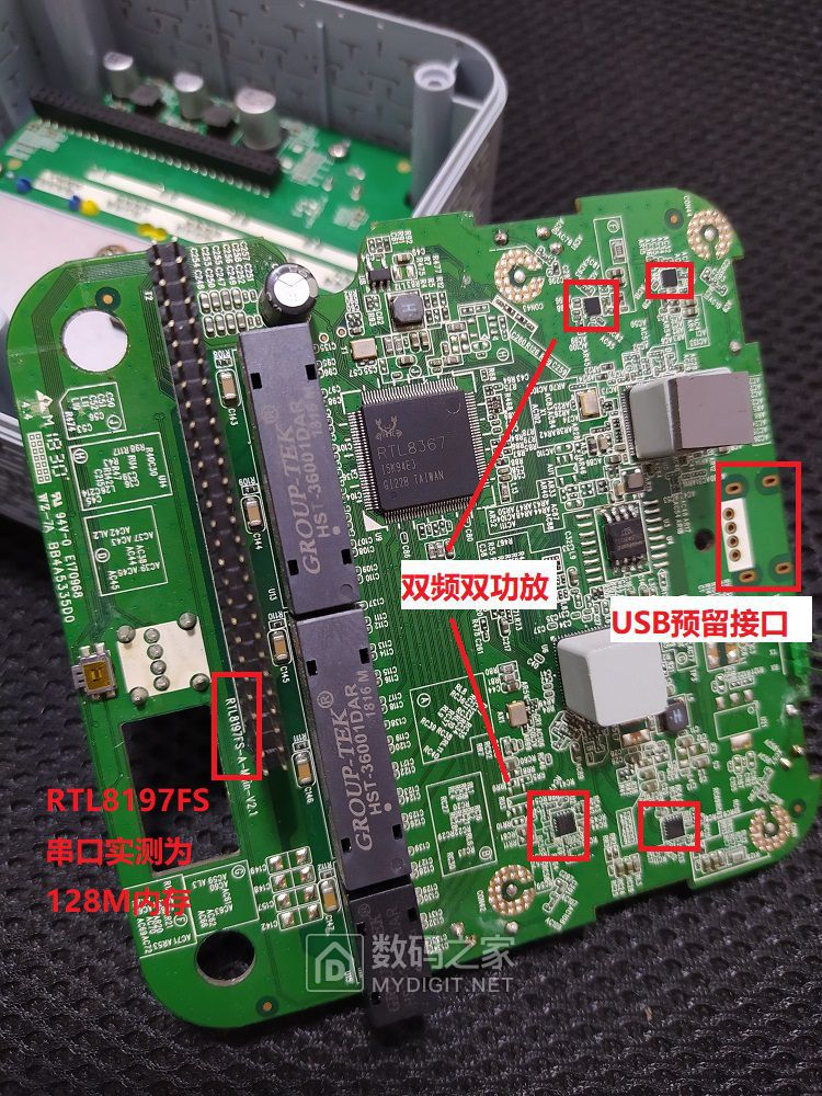 拆解瑞斯康达 MSG WR135 中国电信定制的全千兆双频无线路由器 - 拆机乐园 数码之家