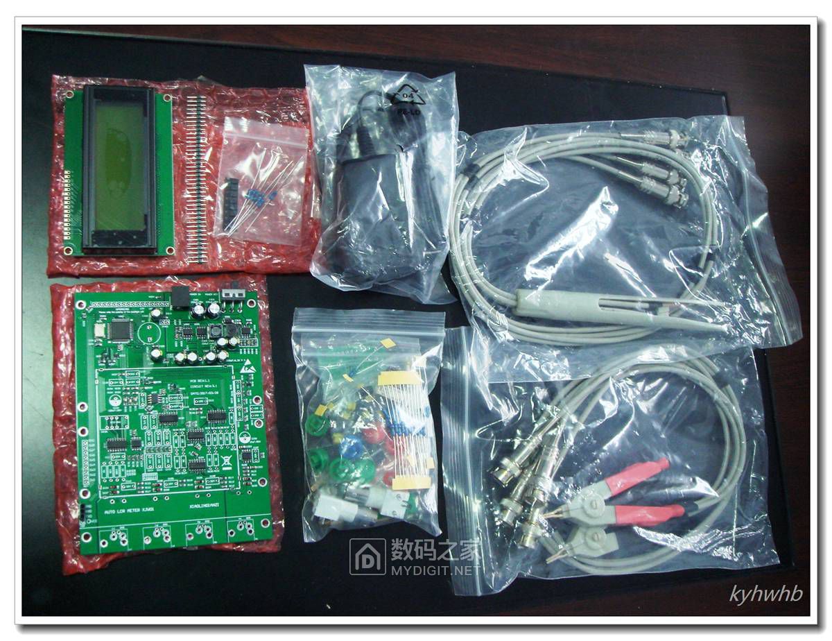 XJW01许老师LCR数字电桥套件装机使用 - 仪表谈谈 数码之家